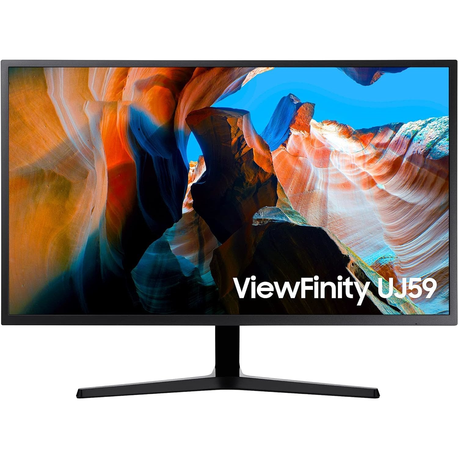 Samsung 32" ViewFinity UJ590 UHD Monitor - Dark Gray/Blue ...